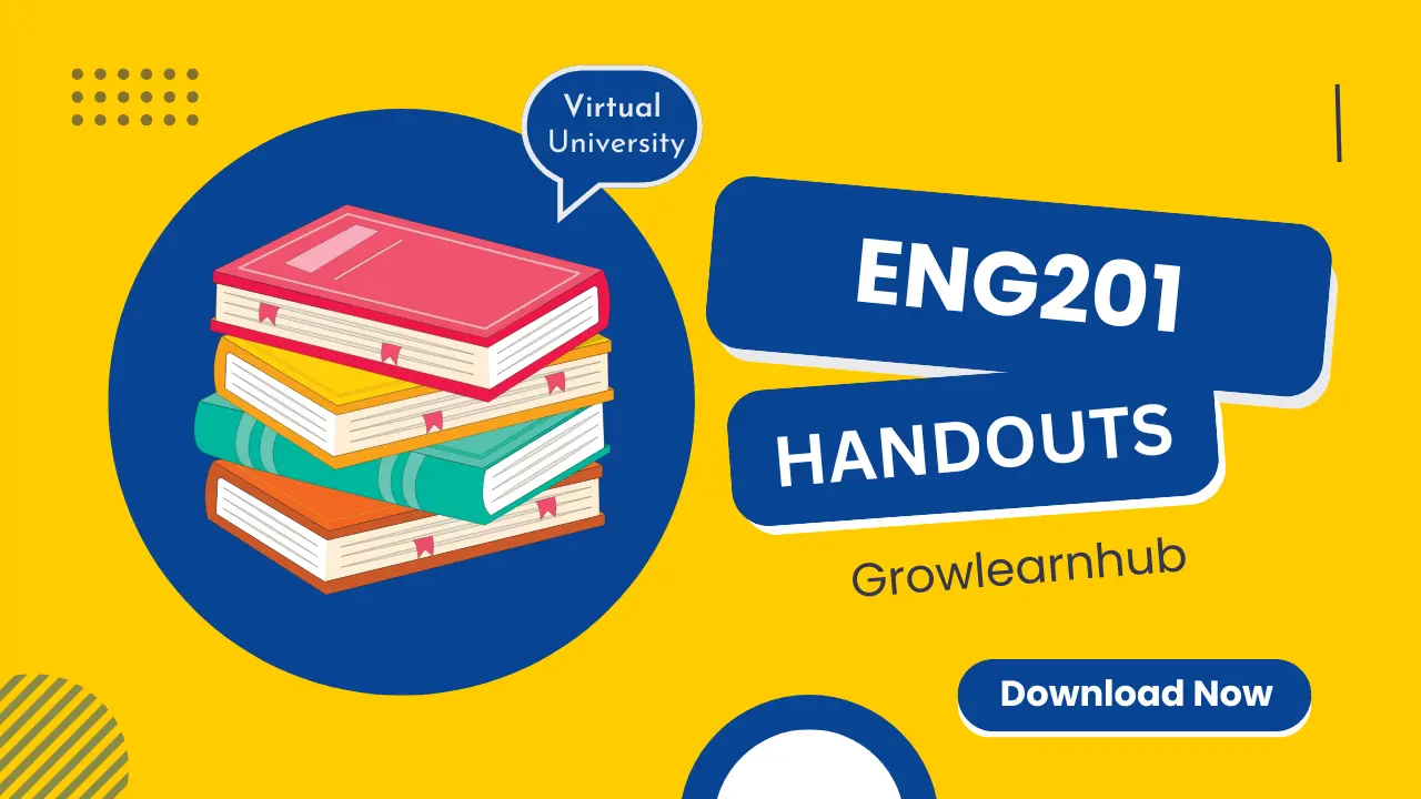 ENG101 Handouts PDF Download | VU | Growlearnhub